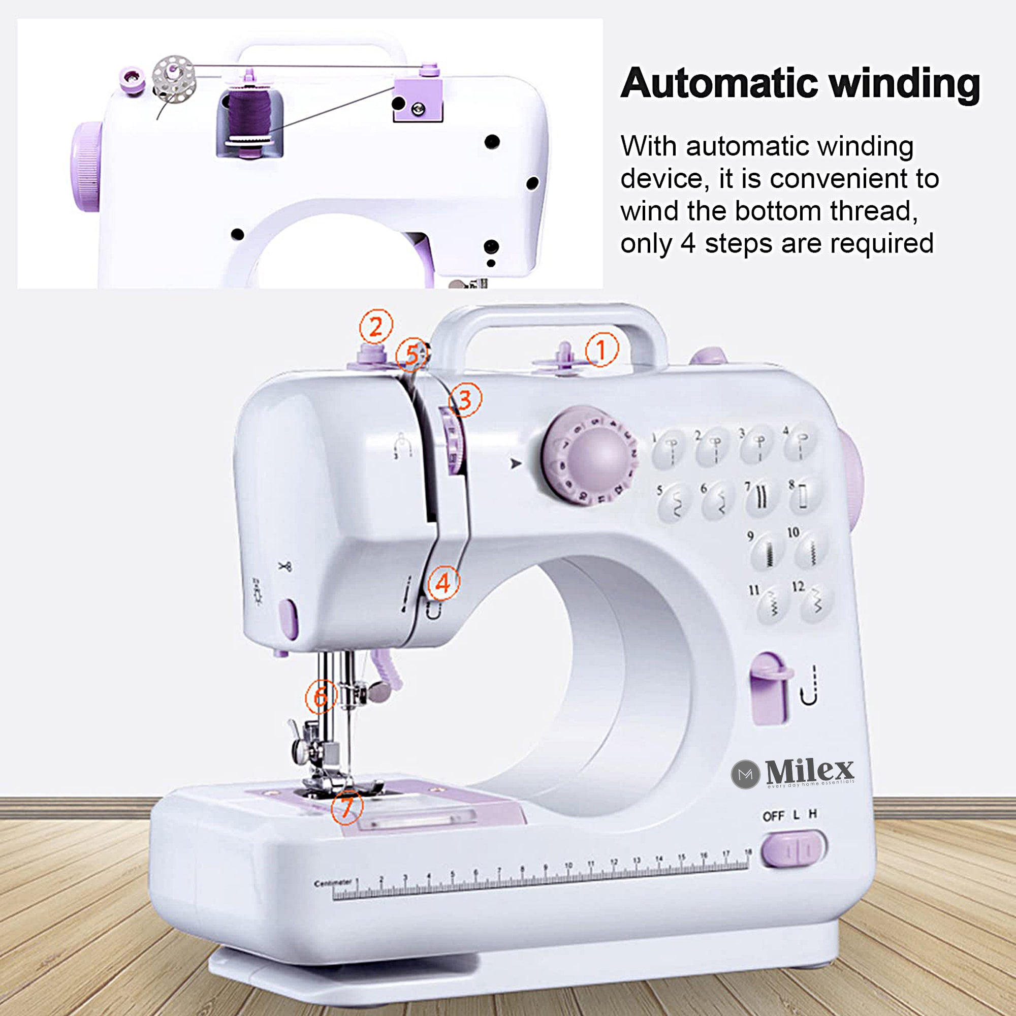 MILEX INSTA STITCH SEWING MACHINE – Milex USA