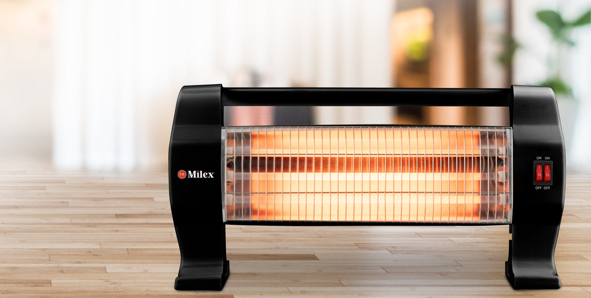 Milex 3 Bar Heater - Experience Luxurious Warmth | Quartz 1200W Heater ...